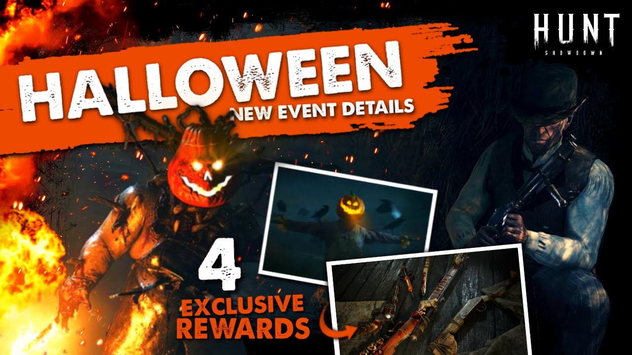 HALLOWEEN EVENT: 4 unlockable skins + themed challenges (HUNT: Showdown ...