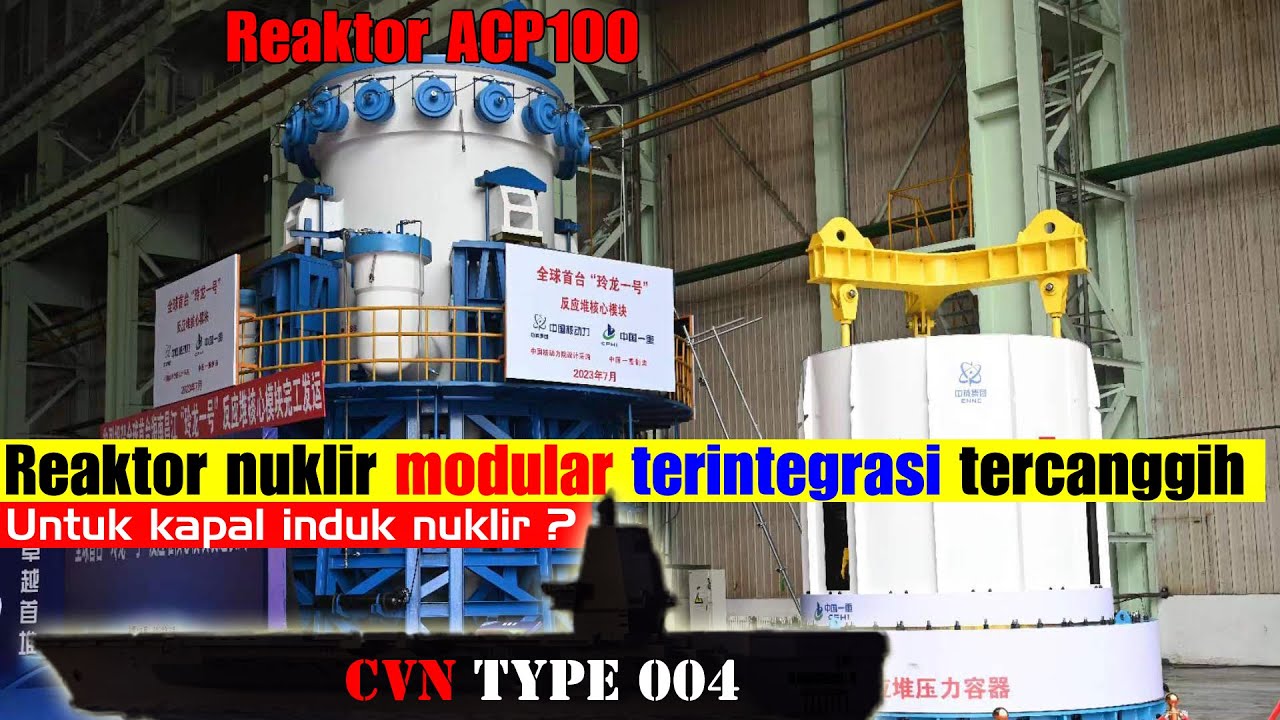 China berhasil meminiaturisasi reaktor nuklir output besar | Calon ...