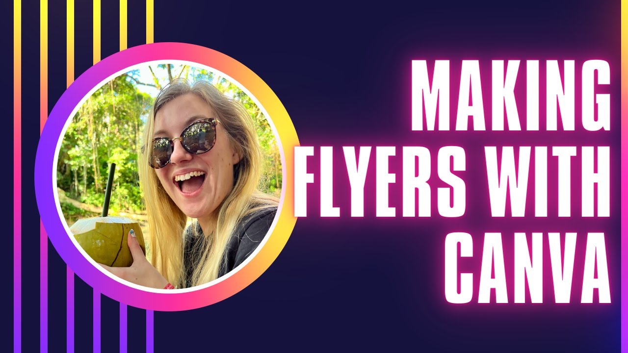Making Flyers with Canva to Advertise Your Business - YouTube