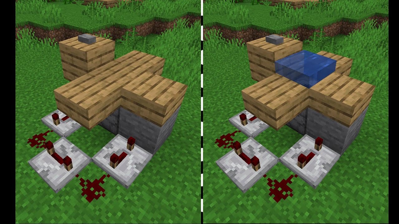 Redstone Water Source for Riptide Trident | Minecraft 1.18 - YouTube