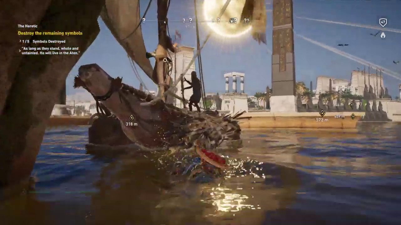 Assassin's Creed® Origins - Tomb of Akhenaten and the afterlife of Aten ...