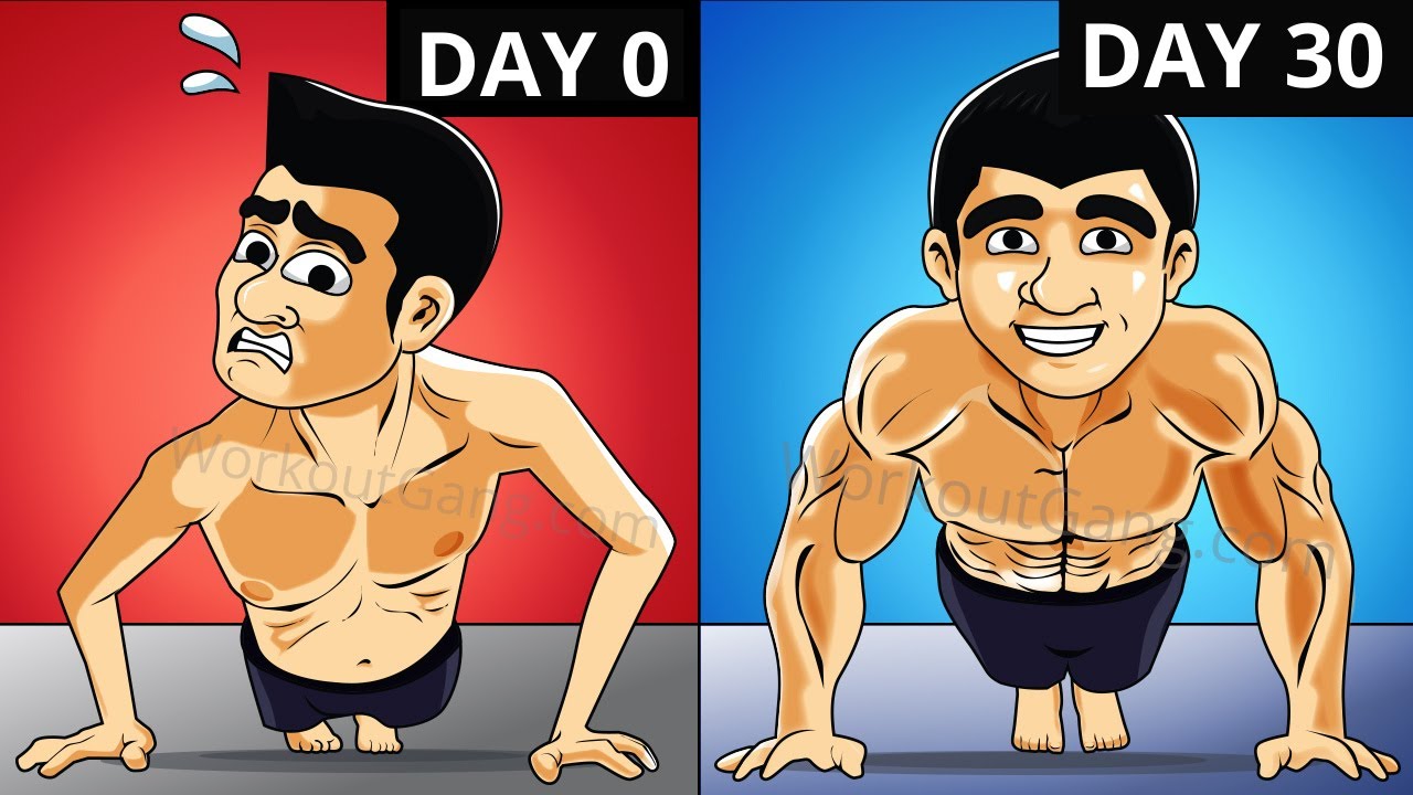 BEST Chest Workout At Home NO Equipment (30 DAY) Challenge! - YouTube