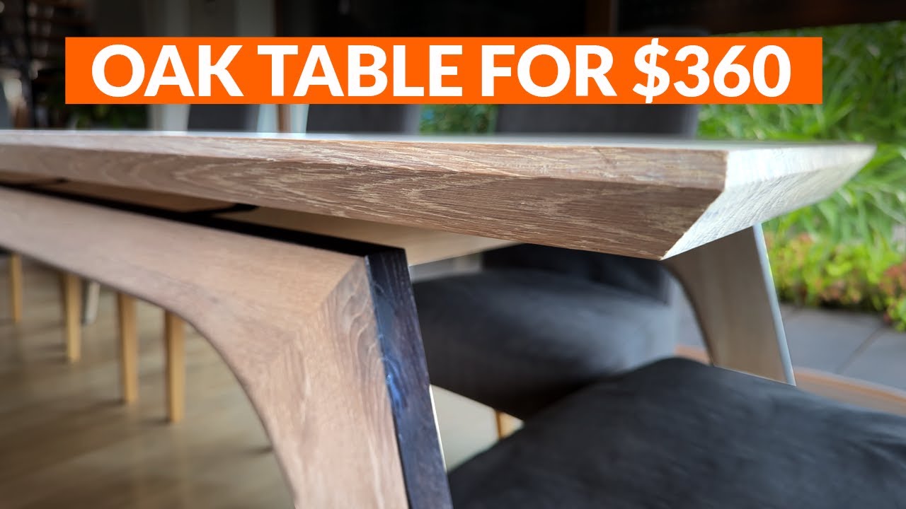 How to make a $2000 table with $360? - YouTube