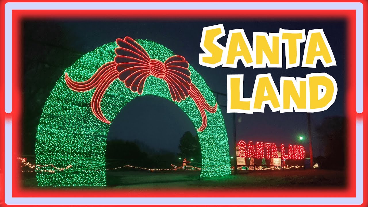 Mesmerizing Christmas Lights at Santa Land: A Visual Feast for the ...