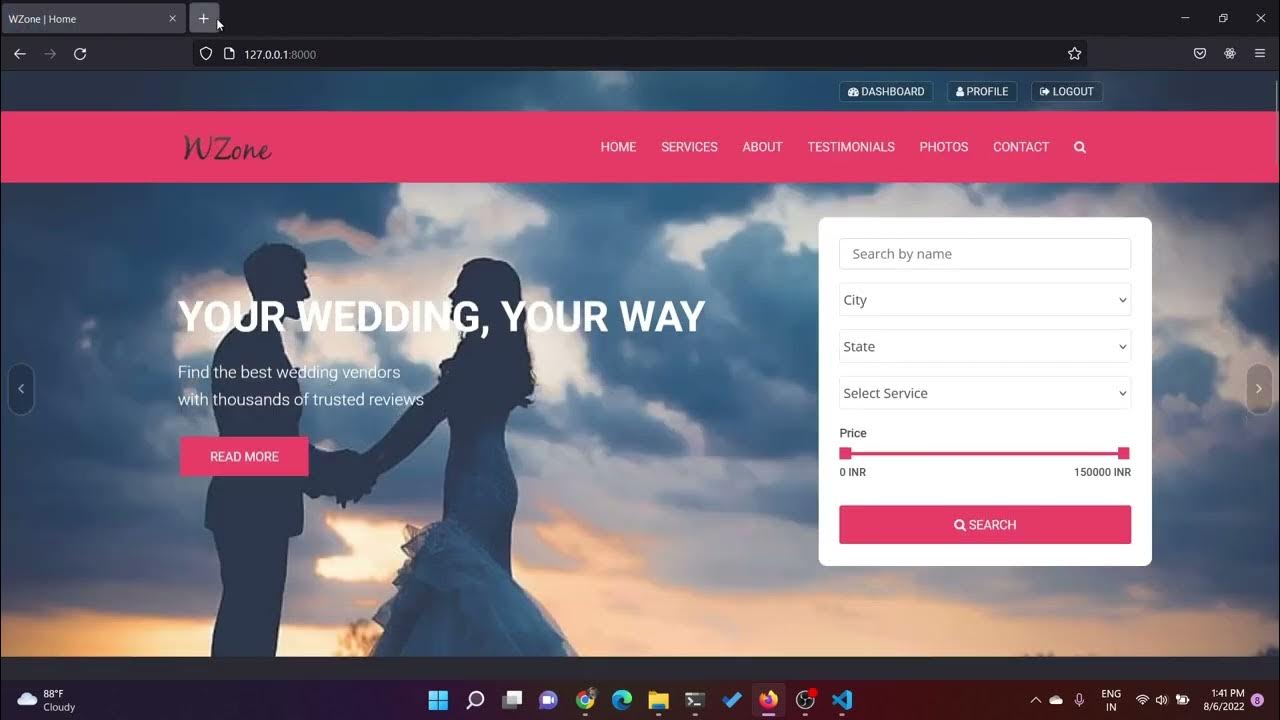 Wedding Event Management System Web Application using Python #cseprojects #pythonprojects # ...
