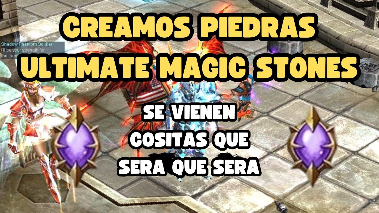 ULTIMATE MAGIC STONES 👑 SE VIENEN COSITAS RICAS OBJECT LEVEL 5👑 | Mu ...