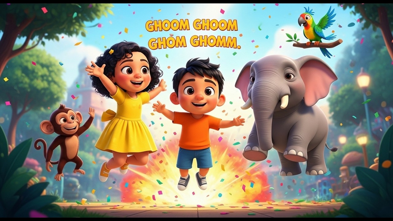 Ghoom Ghoom Ghoom – Fun Dance Song for Kids.hoom Ghoom Ghoom – Fun ...