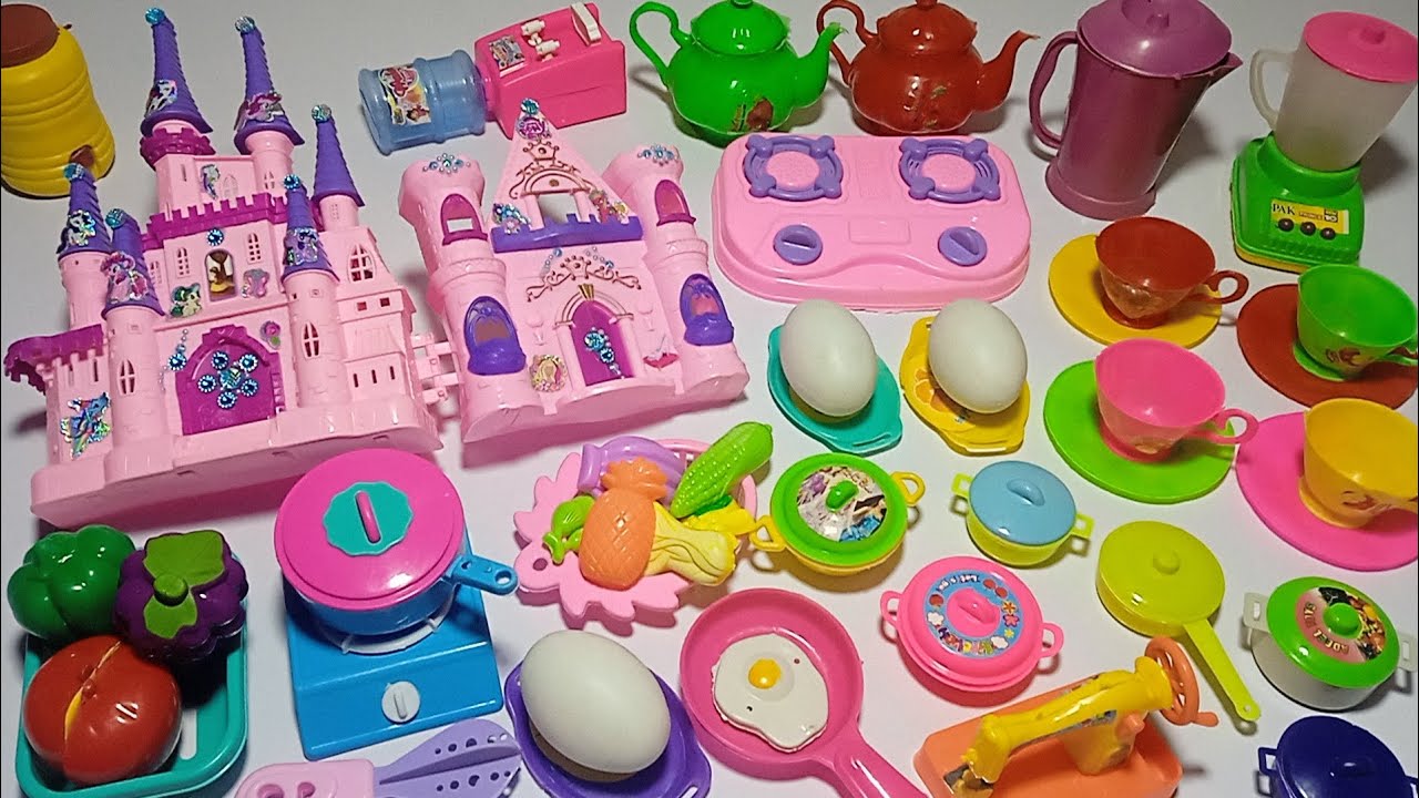 4 Minutes Diy Unboxing Mini Kitchen Set Toy Collection || Mini Items ...