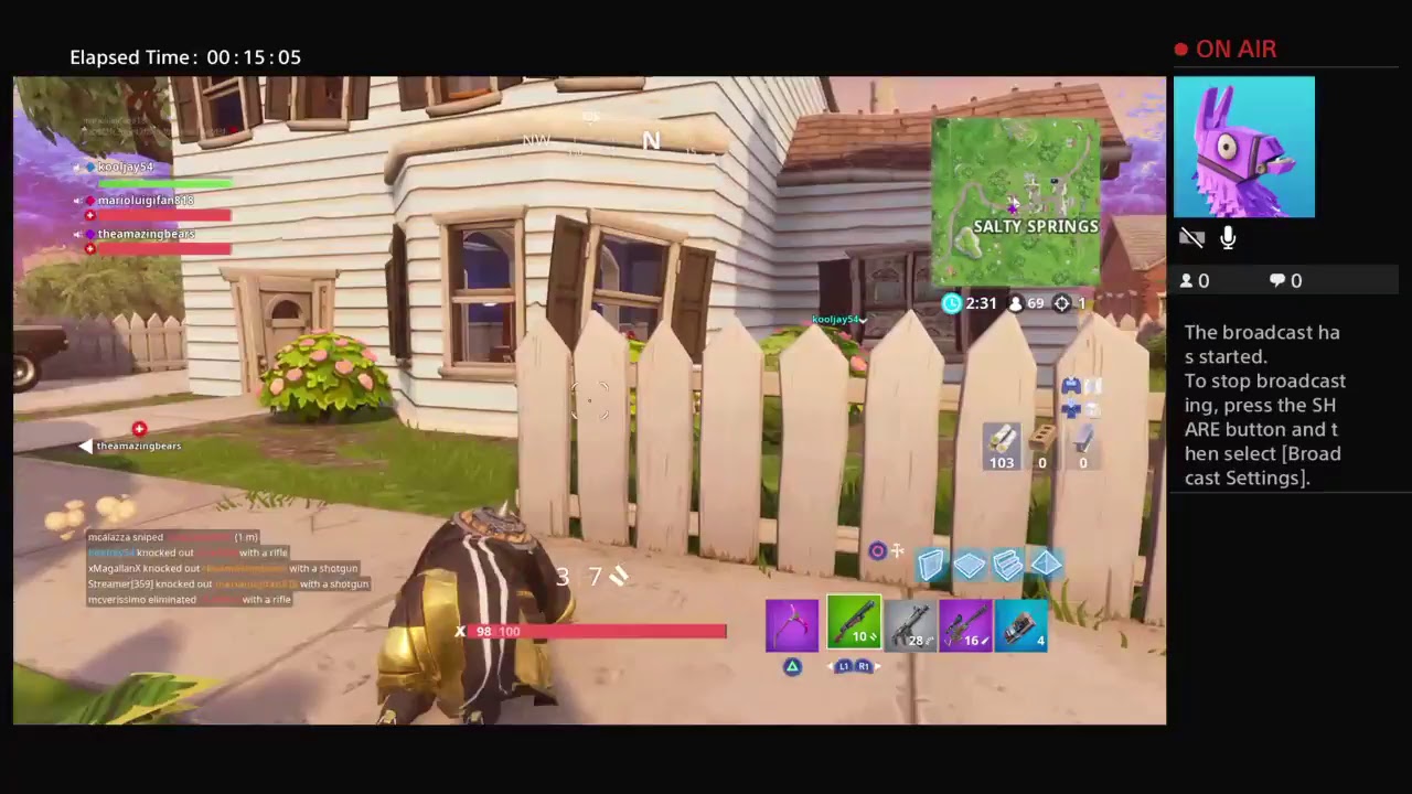 Fortnite gameplay stream - YouTube