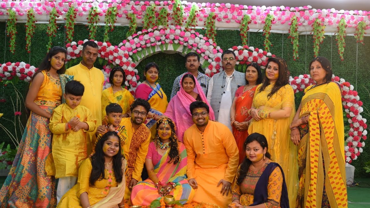 Swati Weds Shivam | Haldi - 1 | #ShubhMishran - YouTube