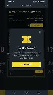 Binance learn & earn CVP reward claim - YouTube