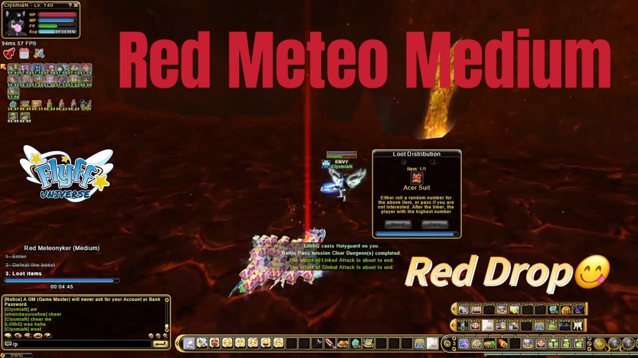 Flyff Universe | Red Meteo Medium MIA Ft. ClysmiaN ohmickeyursofine ...