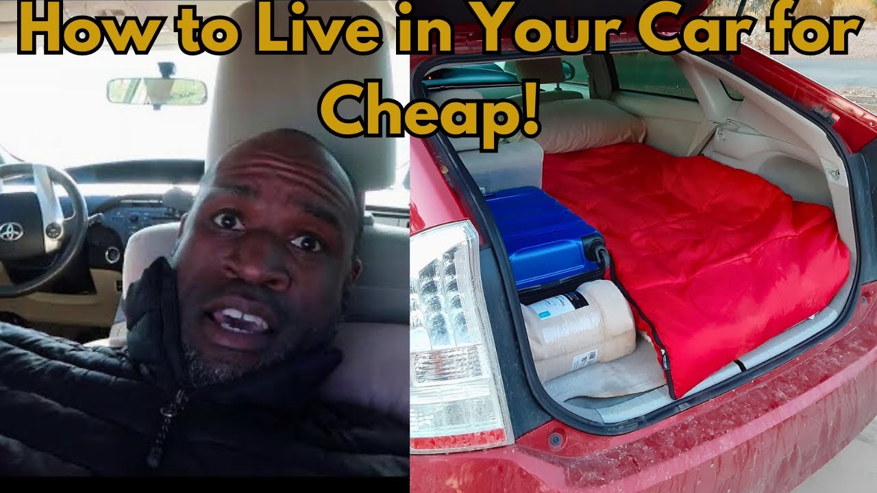 My $50 TOYOTA PRIUS Setup | How to Sleep in Your Car Comfortably - YouTube