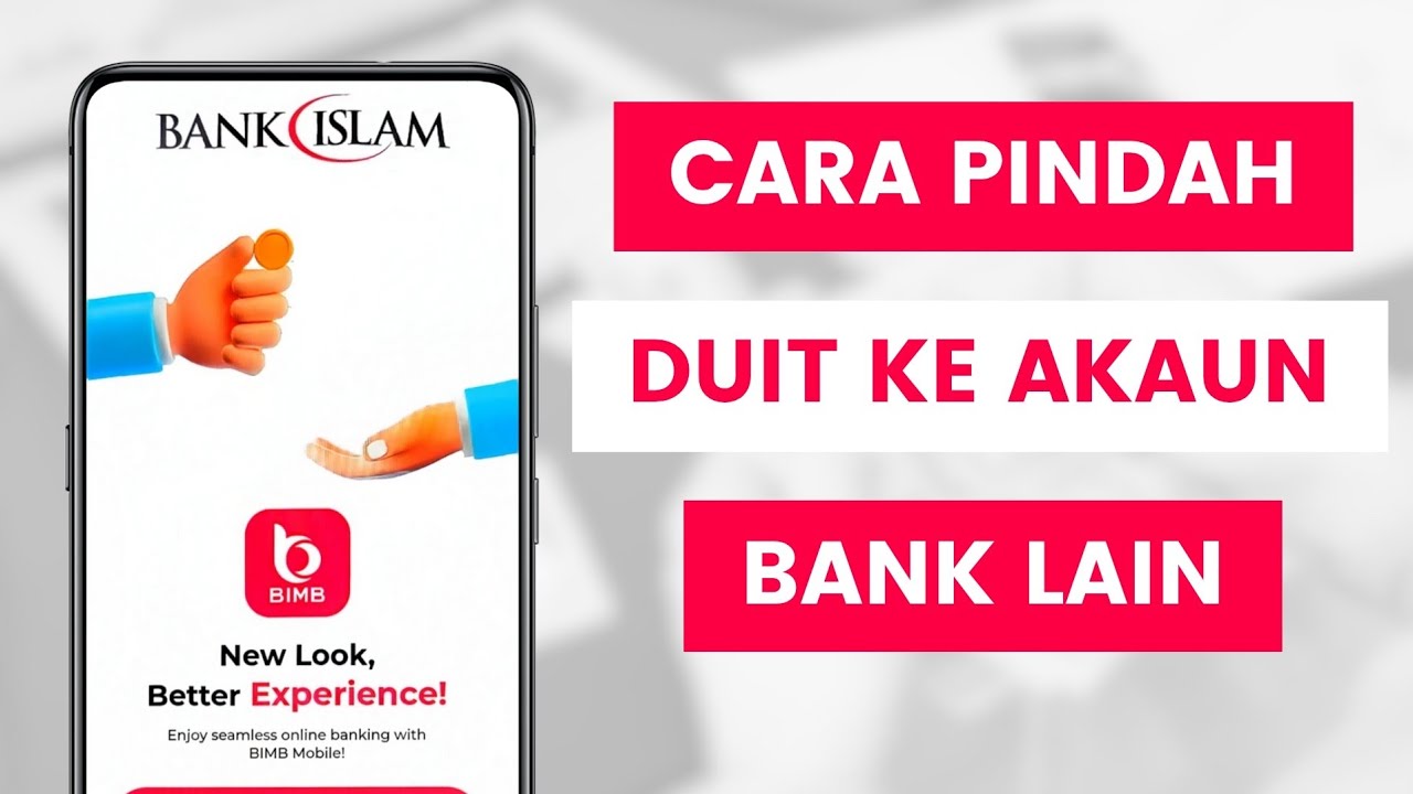 Cara Pindah Duit Atau Transfer Money Dari Akaun Bank Islam Ke Akaun ...