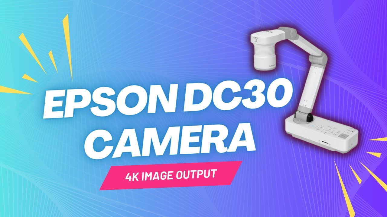 Epson DC30 Document Camera | Digital MQR - YouTube