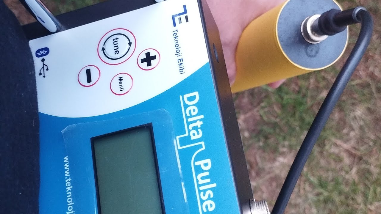 Contenido del detector Delta Pulse 3s + Gradiometro - YouTube