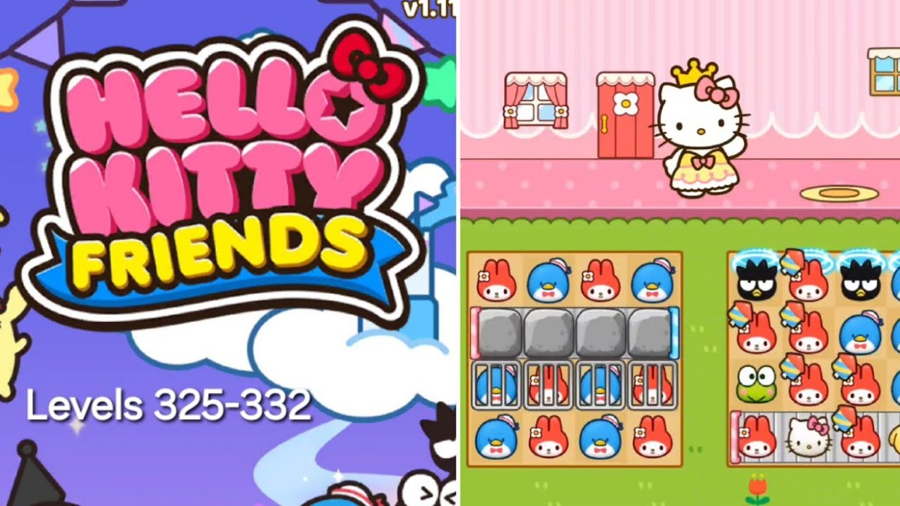 Hello Kitty Friends gameplay levels 325-332 / Whatever It Takes - YouTube