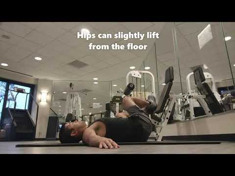 Supine windshield wipers. Train those obliques and work lower trunk ...