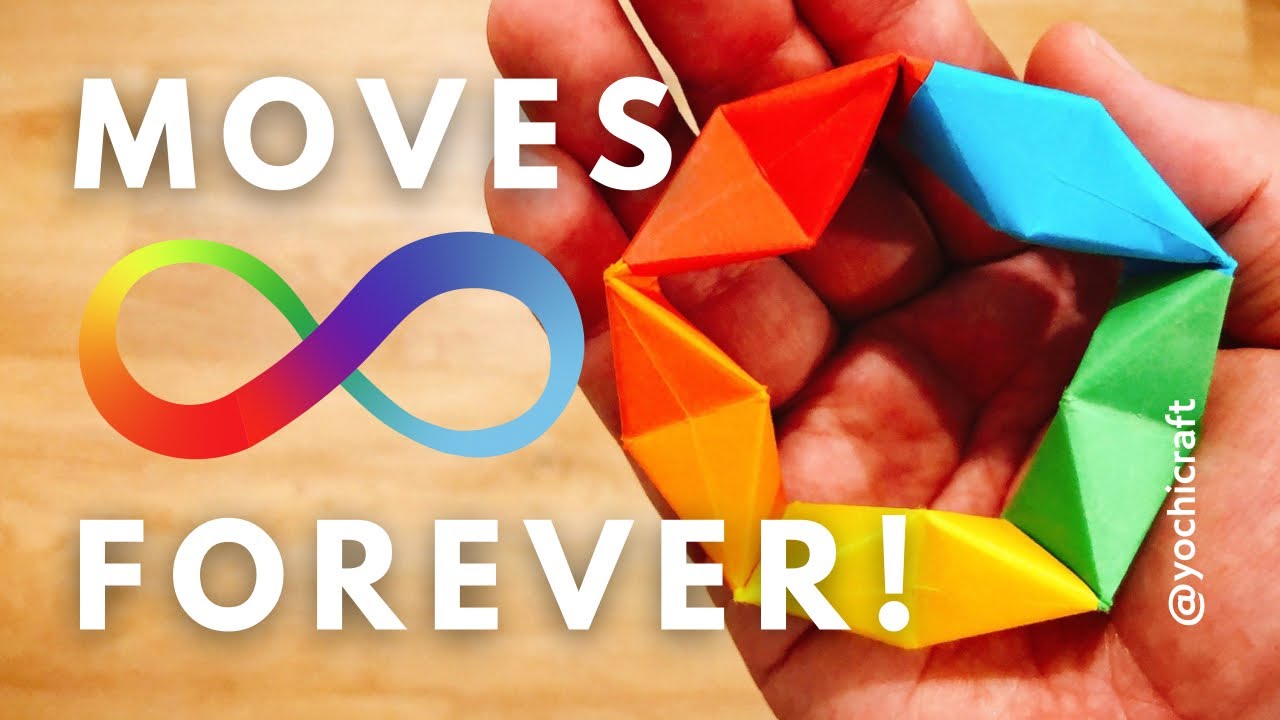 Origami Fidgets Origami Flexagon Type 05 | Cool Origami Fidget Toys ...