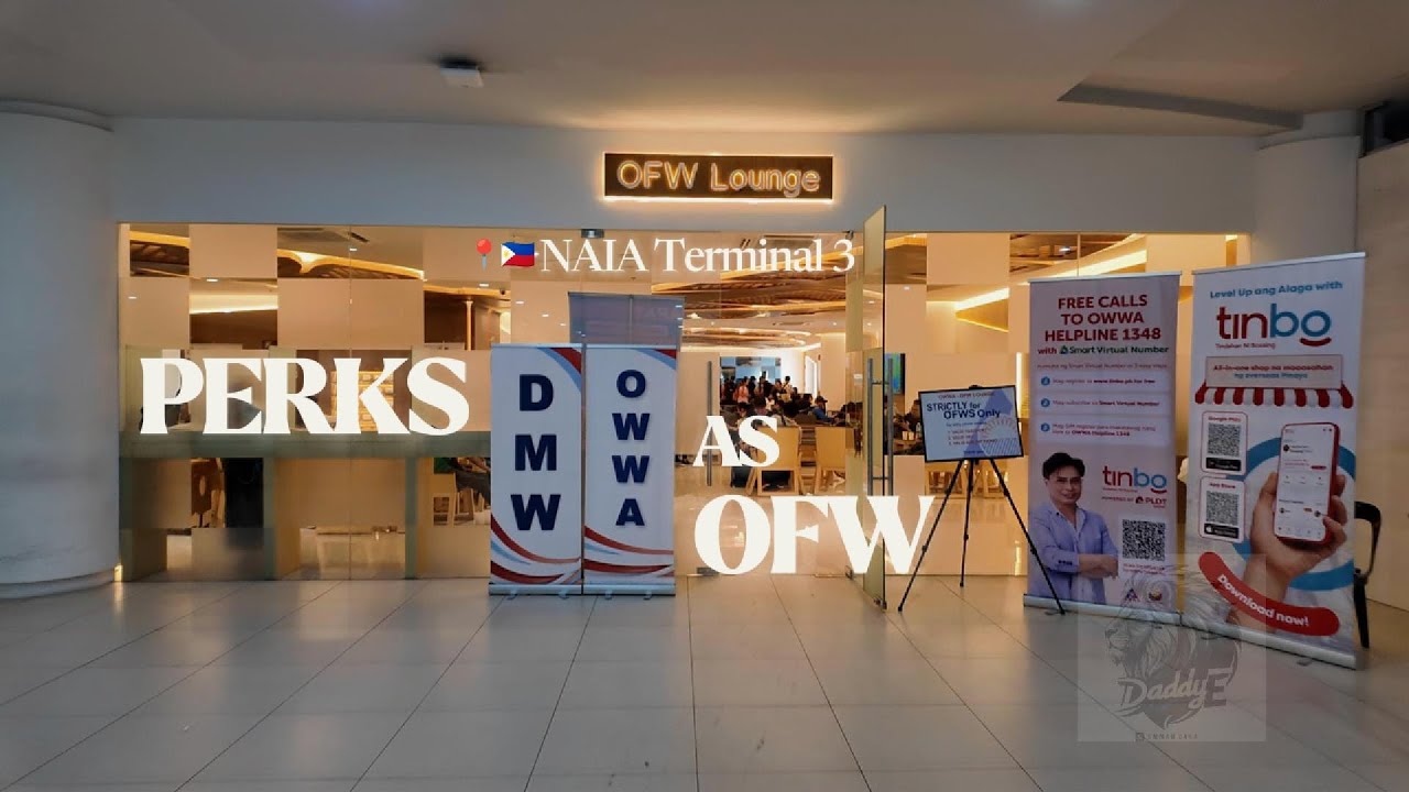 📍🇵🇭 The OFW Lounge at NAIA Terminal 3 - YouTube