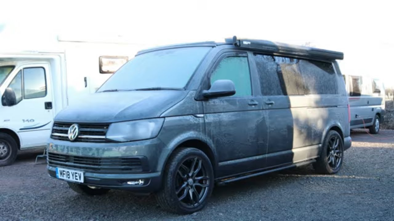 STUNNING T6 CAMPER VAN - VW Camper Review - YouTube
