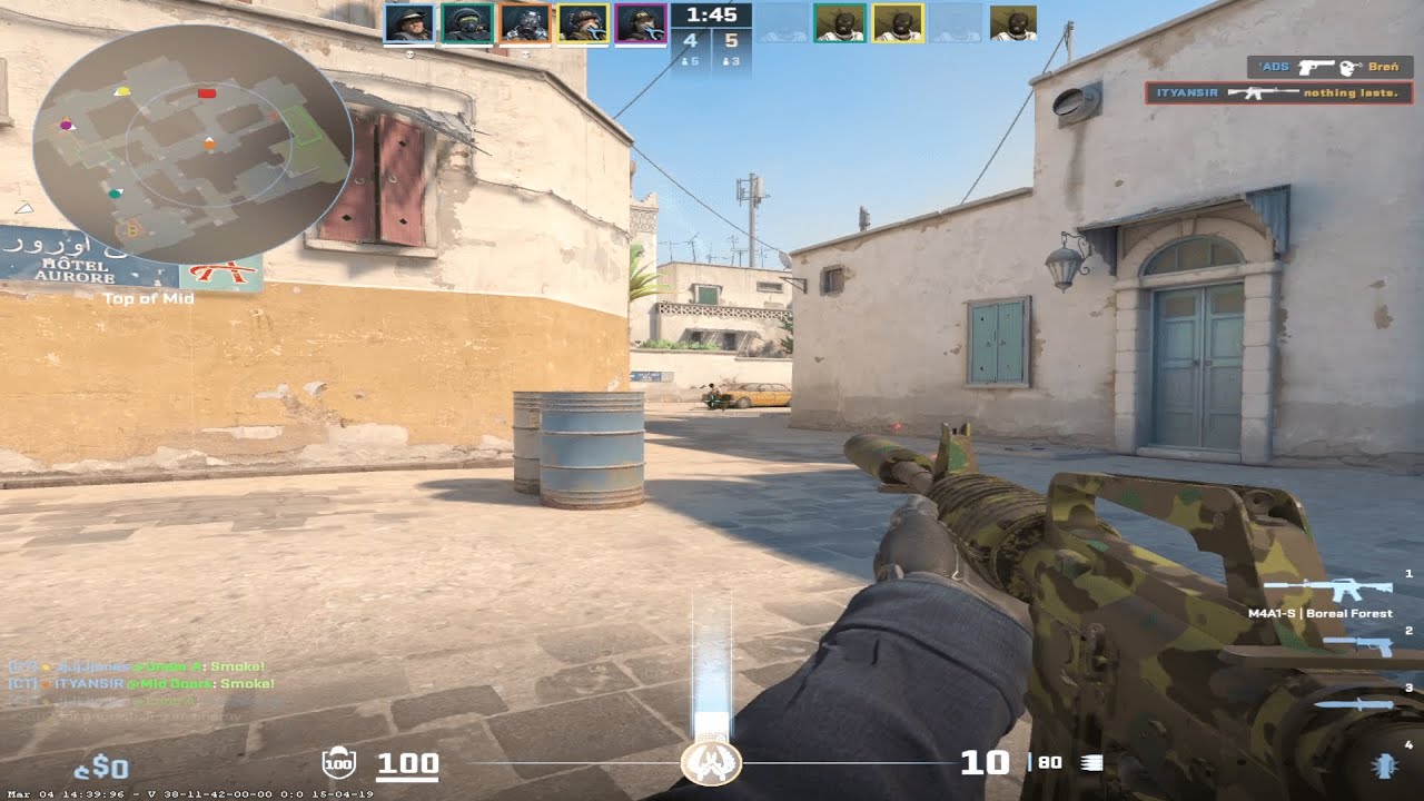 Tense game ends with overtime - Counter Strike - YouTube