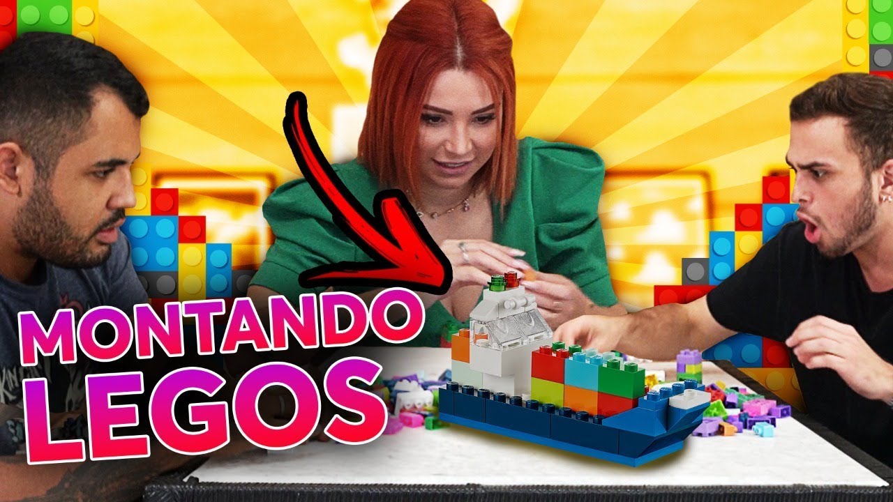 BRUNO TEM UM NOVO TALENTO! - DESAFIO DO LEGO! - YouTube