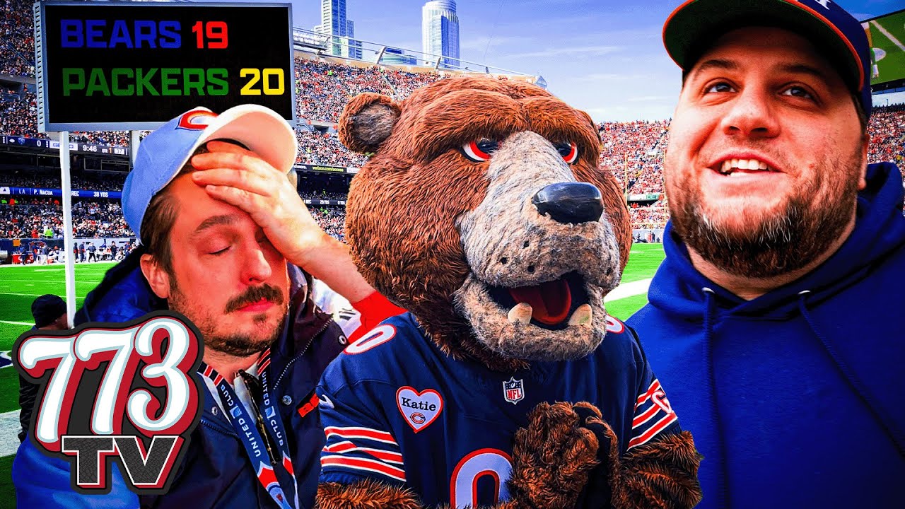 Bears Fans Get DEVASTATED by Packers at Soldier Field - YouTube