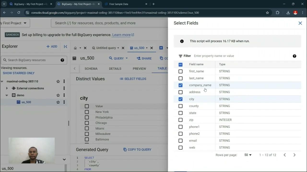 Implementasi DaaS menggunakan BigQuery - YouTube