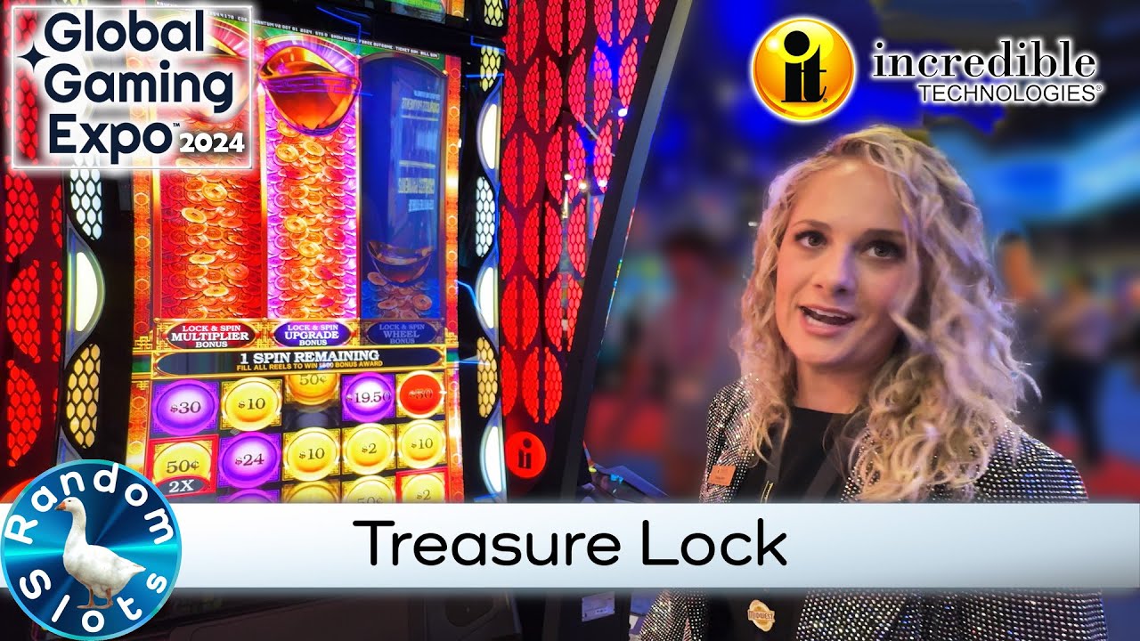 IT, Treasure Lock Slot Machine, #G2E2024 - YouTube