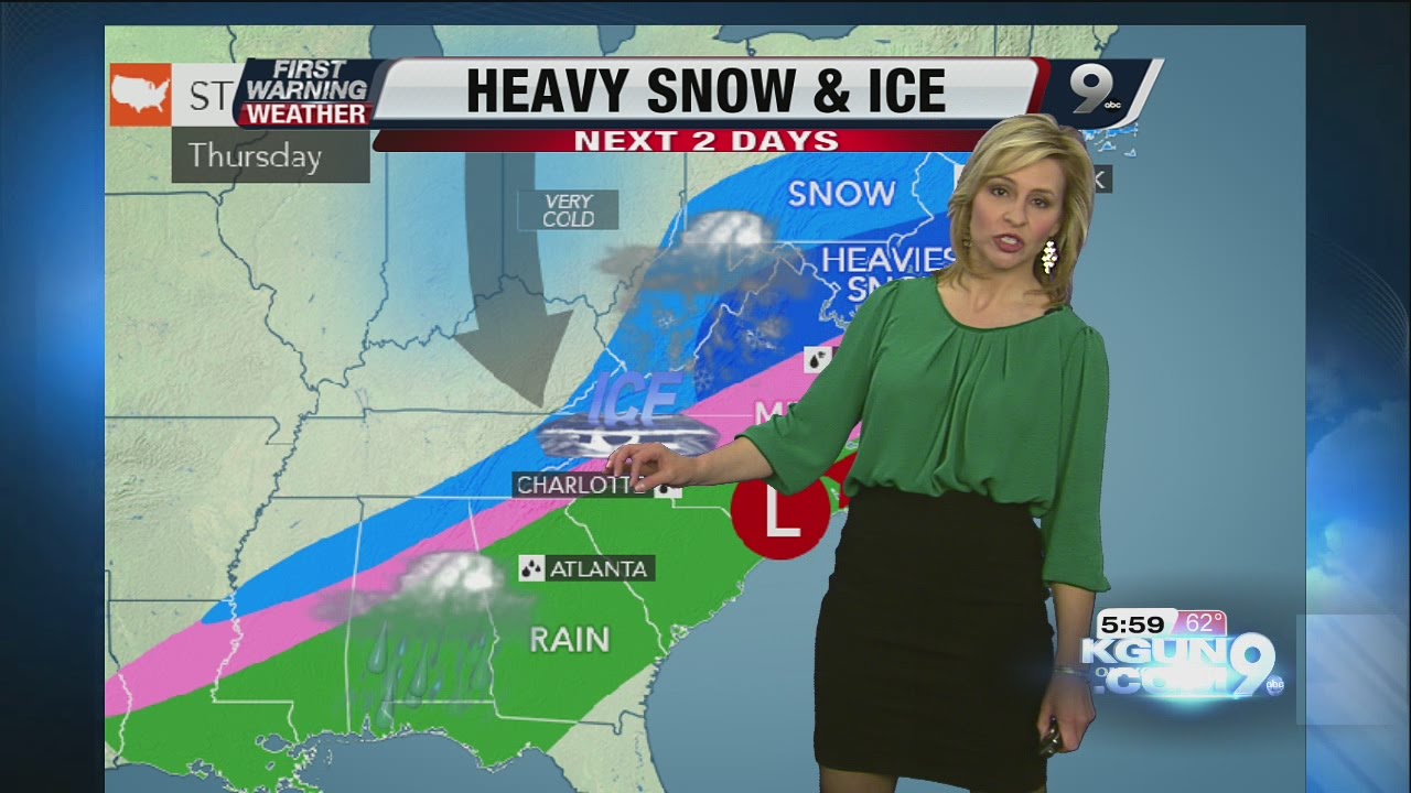 Chief Meteorologist Erin Christiansen's KGUN 9 First Weather Wednesday ...
