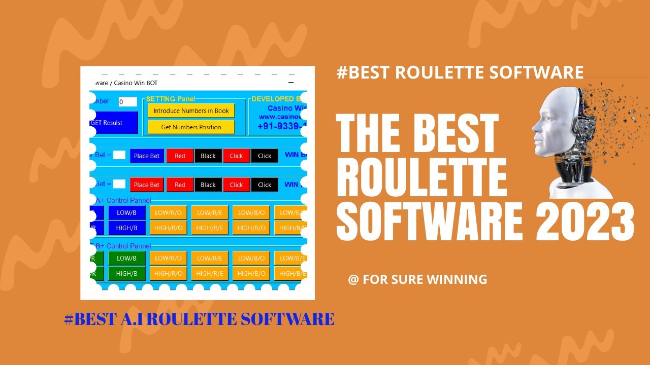 NUMBER 1 AUTO ROULETTE SOFTWARE FOR 2023 // ROULETTE SOFTWARE // BEST ROULETTE A.I SOFTWARE ...