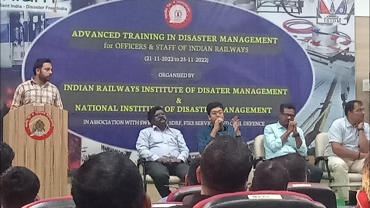 IRIDM Indian Railways Institute OF Disater Management Practical 2023 ...