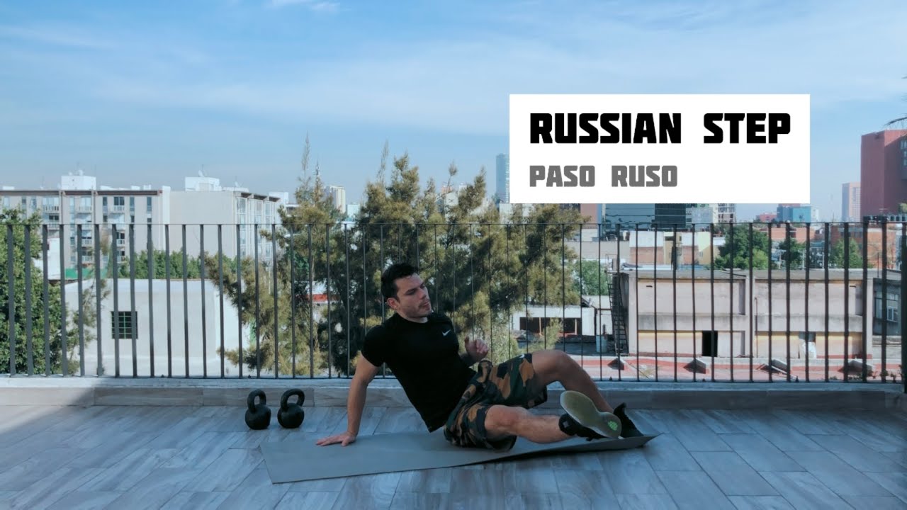 Russian Step Exercise - Ejercicio Paso Ruso - YouTube