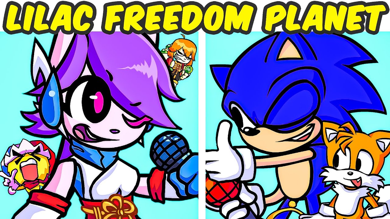 Friday Night Funkin' VS Lilac VS Sonic & Tails VS Boyfriend (FNF MOD ...
