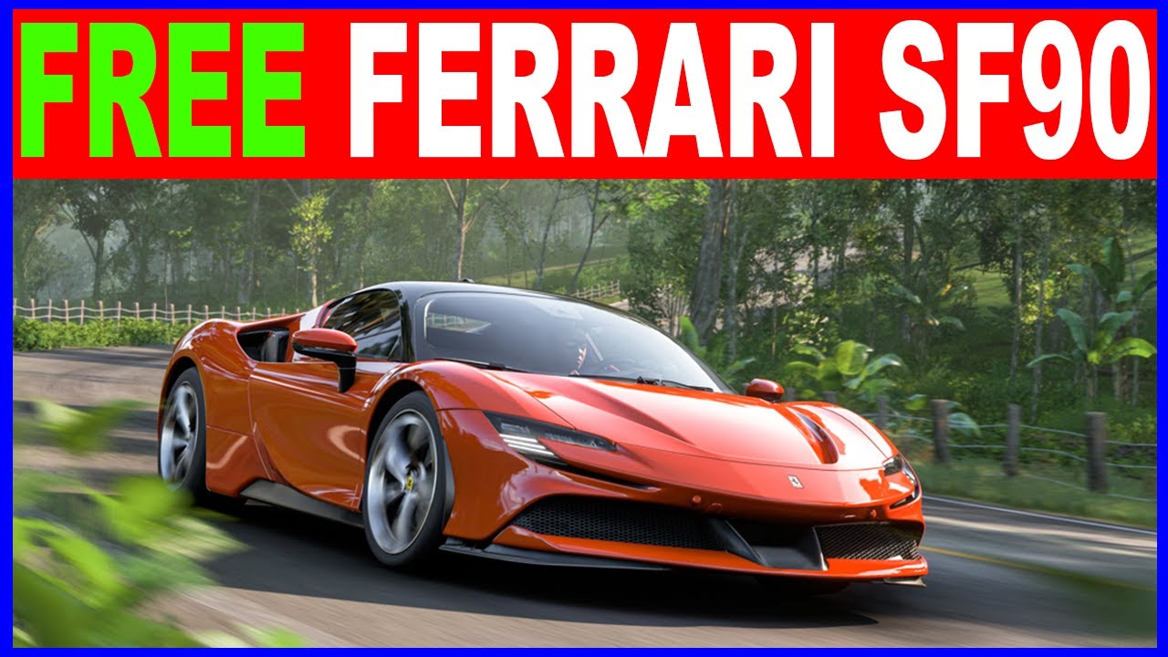 Forza Horizon 5 How To Get and Unlock FREE Ferrari SF90 Stradale 2020 ...
