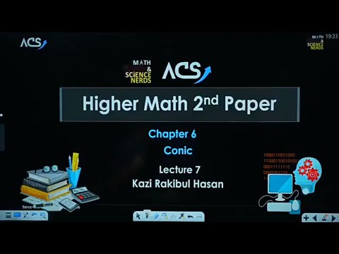 কনিক ॥ Conic ॥ Lecture-7 ॥ HSC 26-27 #acs #hsc #highermath #conics ...