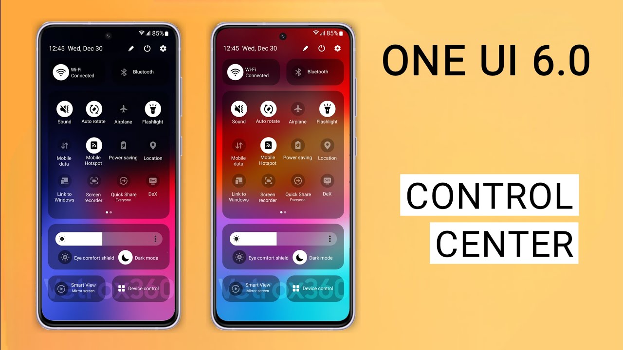 Samsung One Ui 6.0 Android 14 Control Center is Wow 🔥 | Apple Finished ...