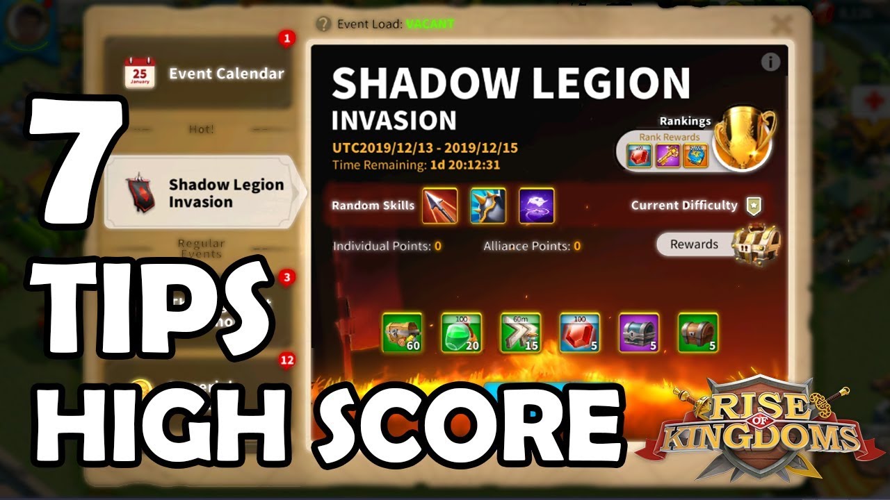 7 Tips and Tricks to Score High on Shadow Legion Invasion | Rise of ...