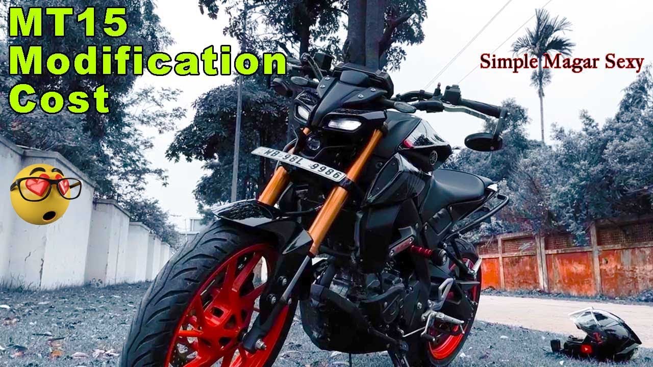 MT15 Full Modification || mt15 Modification Cost || Best Clean ...
