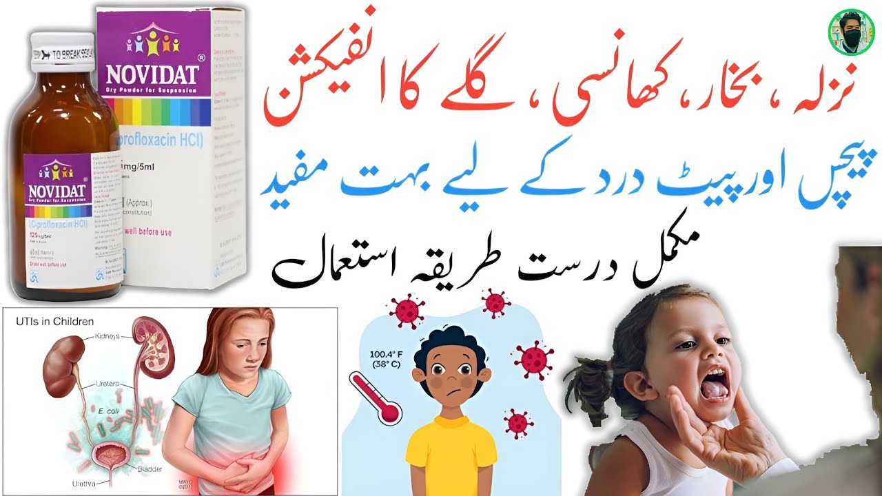All bacterial infections treatment for kids | Novidat syrup | Novidat ...