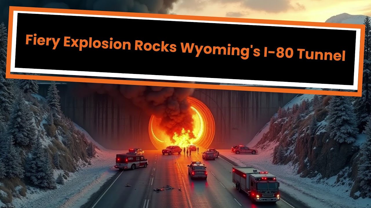 Deadly Wyoming Pileup: Drivers Flee Green River Tunnel Explosion - YouTube