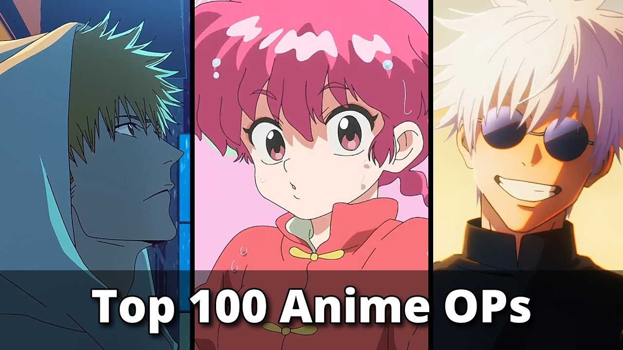 My Top 100 Anime Openings of All Time - YouTube