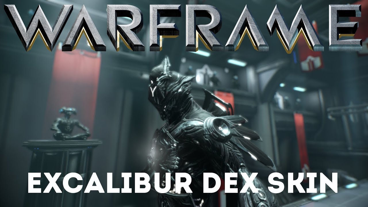 Warframe - Excalibur Dex Skin (Warframe Anniversary Gift) - YouTube