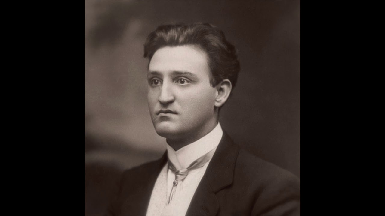 (WERTHER): Baritone Dinh GILLY: Quelle prière de reconnaissance (1909 ...