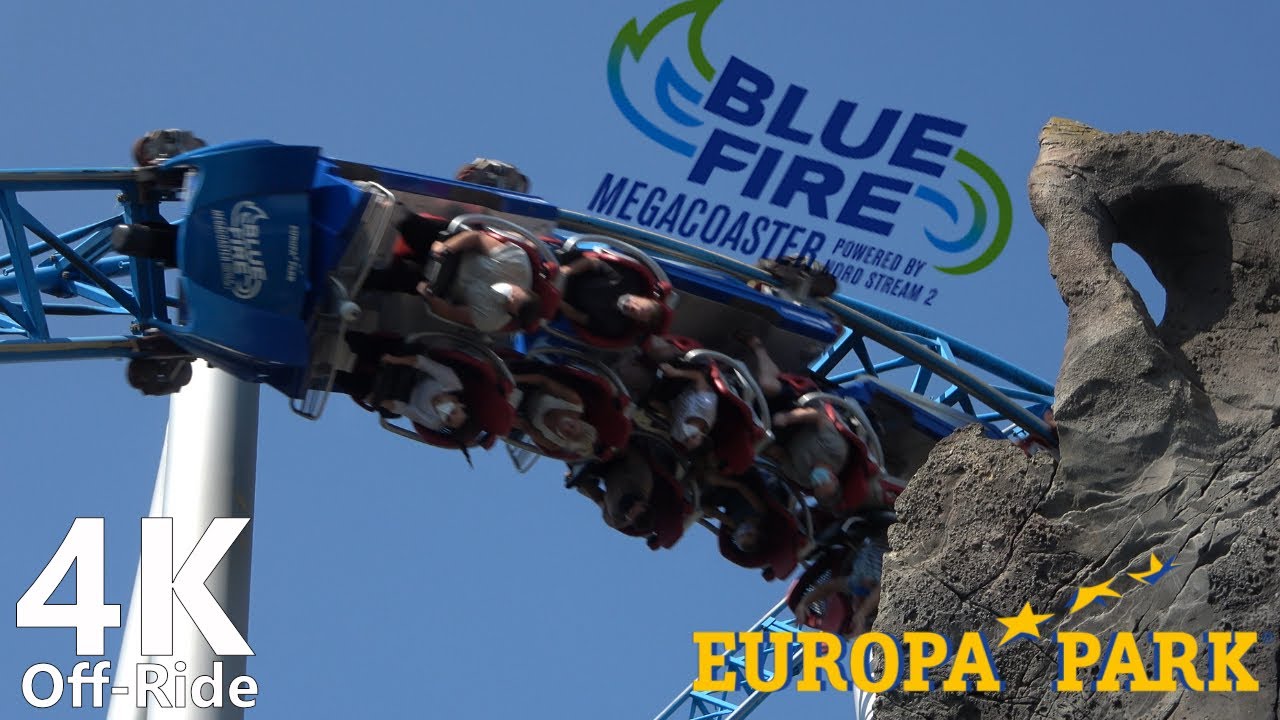 Blue Fire Megacoaster - 4K UHD Off-Ride - Europa Park - Mack Rides ...