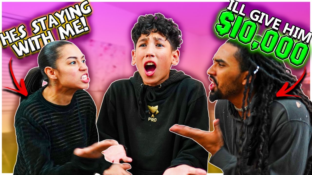 We "BROKE UP" IN FRONT OF OUR SON!! *OFFERED him $10,000* | The Family ...