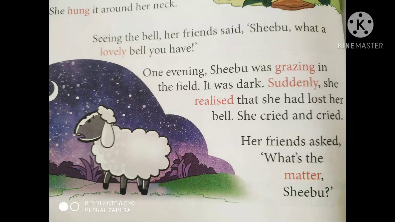 GRADE I - ENGLISH (VIDEO 19 - PROSE 4 - SHEEBU, THE SHEEP) - YouTube