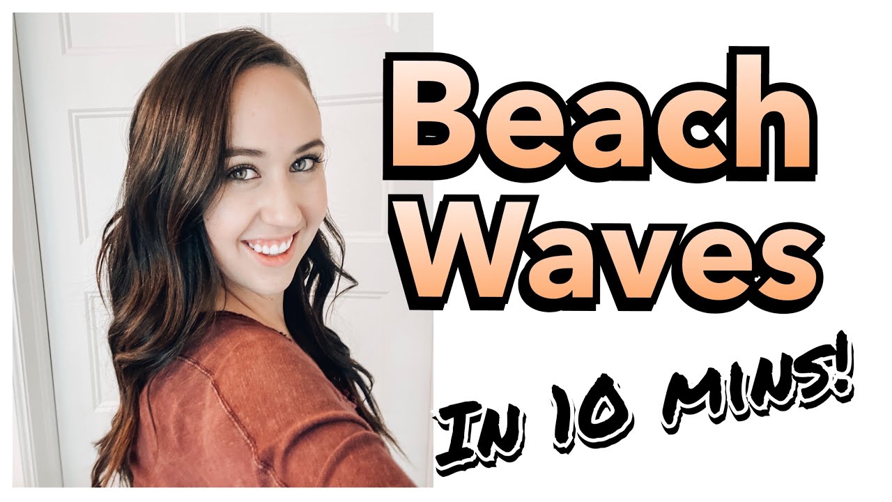 HOW TO GET EASY BEACH WAVES HAIR TUTORIAL | FALL 2020 QUICK HAIRSTYLES ...