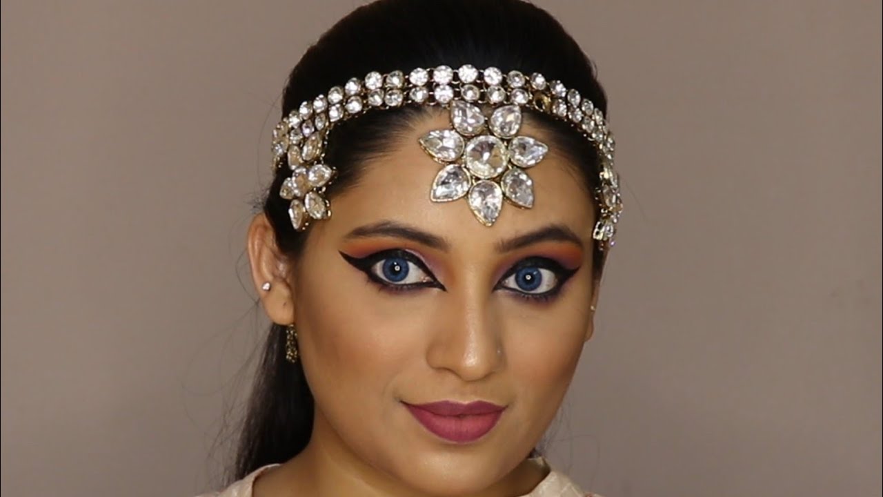 Arab Inspired Glam Makeup Tutorial Using 1 Eyeshadow Palatte || BRIDAL ...